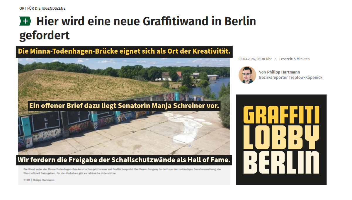 Graffiti Lobby Berlin - News